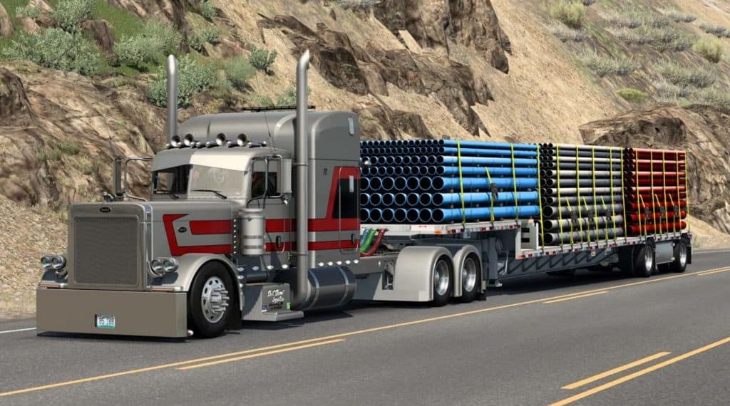 Wade 53ft Stepdeck v1.0.3 1 (1) - American Truck Simulator mod | ATS mod