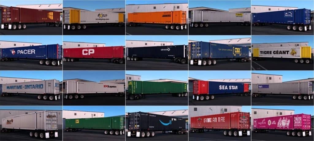 Arnook's Container Pack for ATS v11.0 1 (1) - American Truck Simulator ...