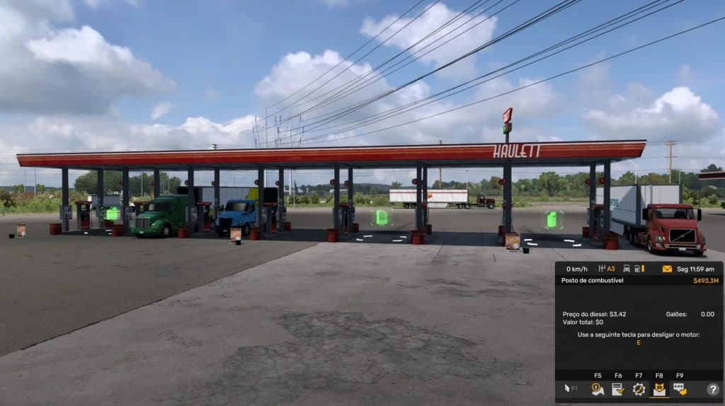 DIESEL PRICE ATS 21 11 2024 1.0 1.53 | American Truck Simulator Mod