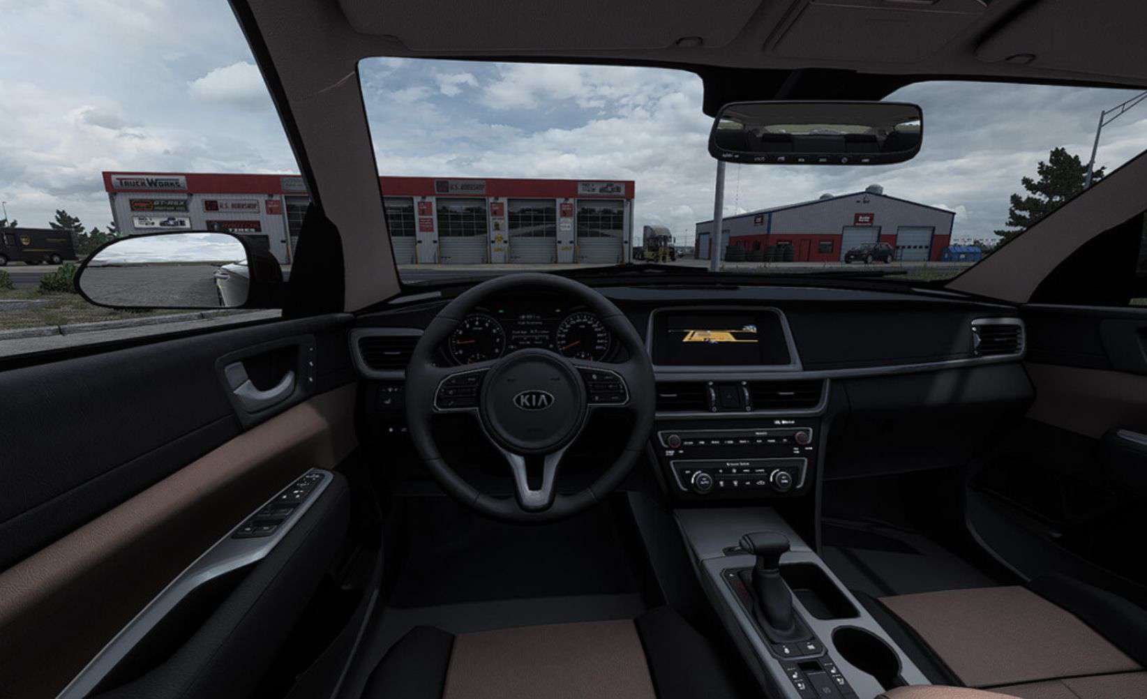 Kia Optima (K5) JF 2016 V1.3 1.53 | American Truck Simulator Mod