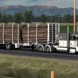 Manac Logging Trailer v2.3.1 1.52 | American Truck Simulator Mod