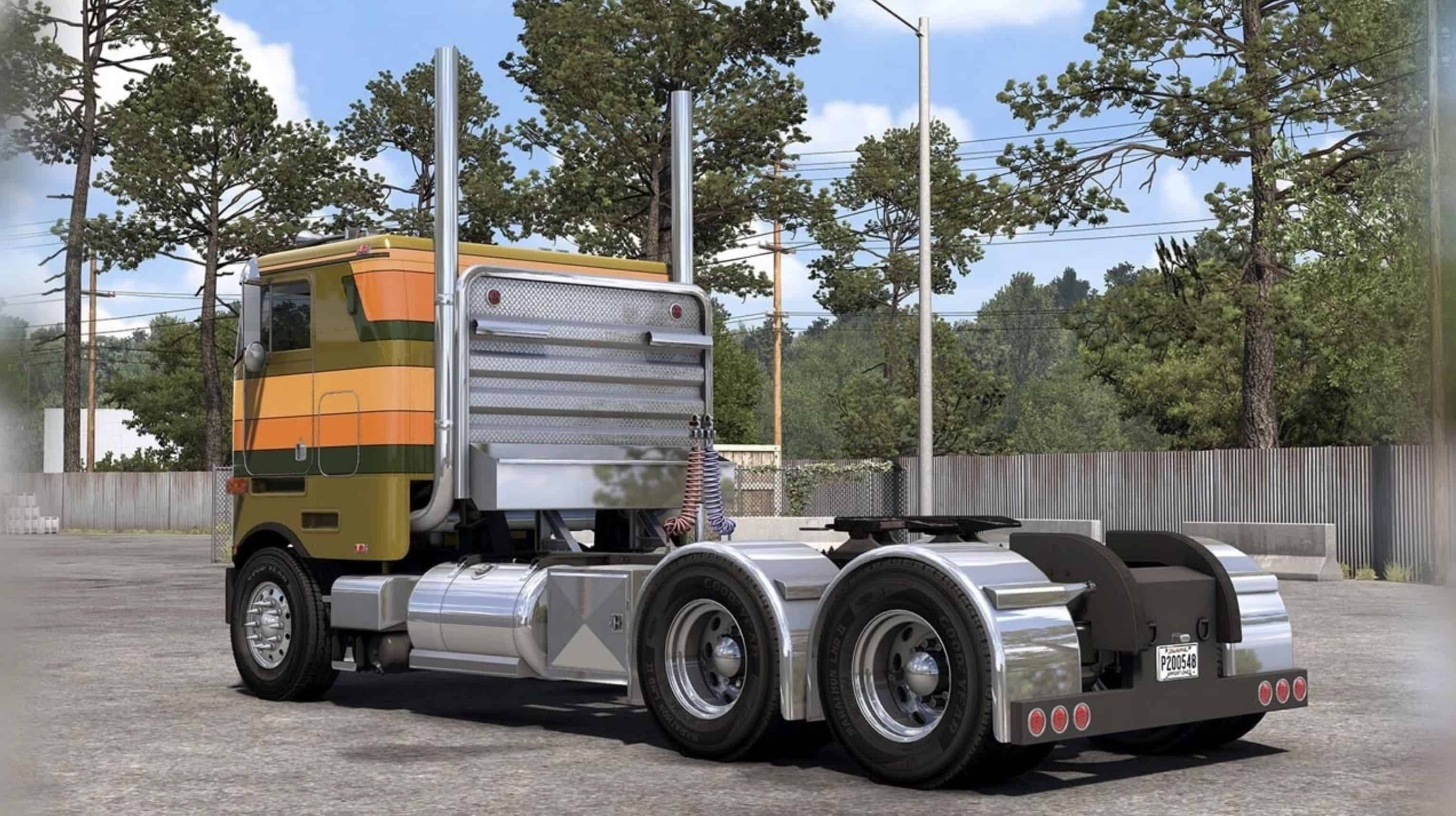 Pete 362 Cabover v4.0 1.53 | American Truck Simulator Mod
