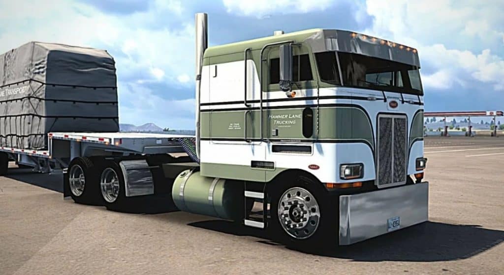Peterbilt 362 Cabover Truck v3.7.1 | American Truck Simulator Mod