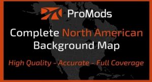 Complete North American Background Map v1 (2) - American Truck ...