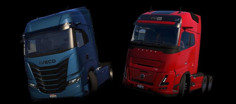 ETS TRUCKS FOR ATS 1.53 | American Truck Simulator Mod