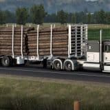 Manac Logging Trailer v2.3.2 | American Truck Simulator Mod