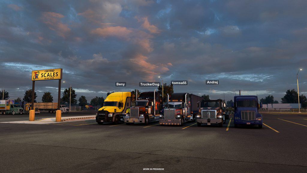American Truck Simulator Multiplayer | ATS Convoy Multiplayer