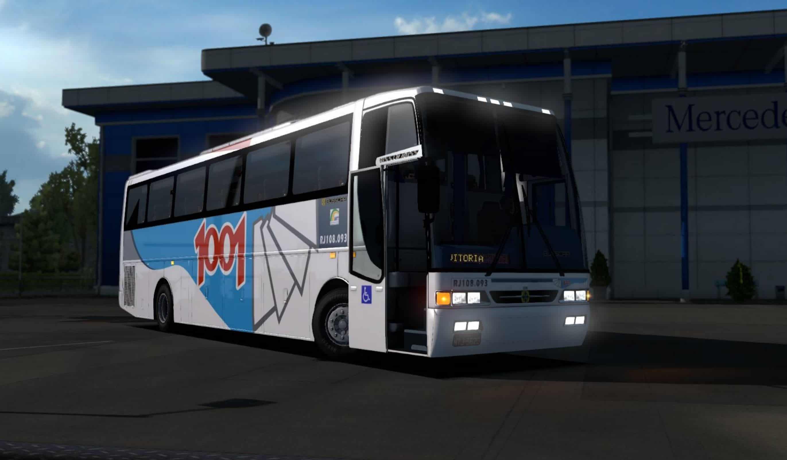 Busscar Vissta Bus 1999 4×2 v1.7 | American Truck Simulator Mod