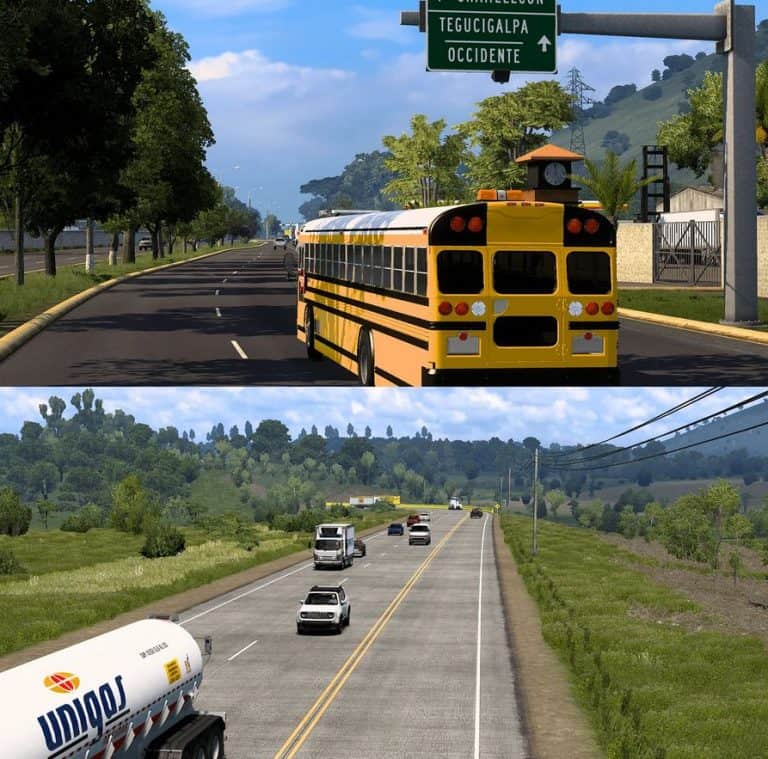 HONDURAS MAP 6.9.1 FOR ATS STANDALONE MAP 1:5 SCALE 1.53 | American ...