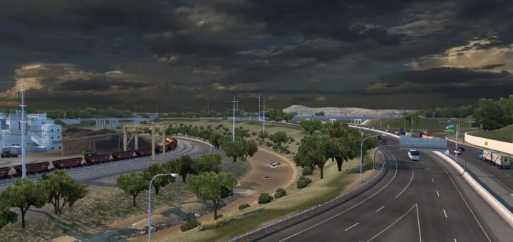 American Truck Simulator Weather Mods | ATS Weather Mod