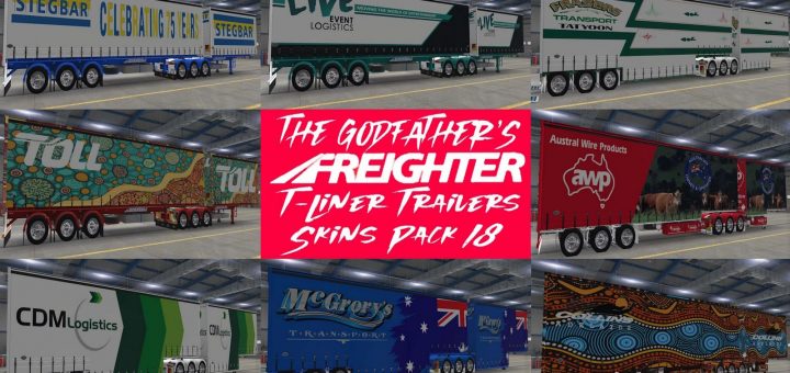 ATS Trailer Skins Mods | American Truck Simulator Trailer Skin Mod