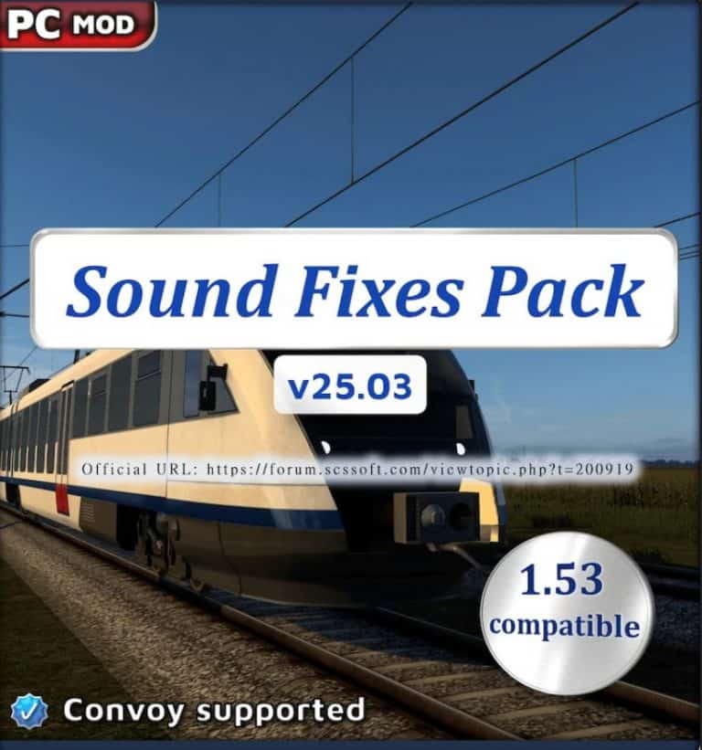 Sound Fixes Pack v25.03 | American Truck Simulator Mod