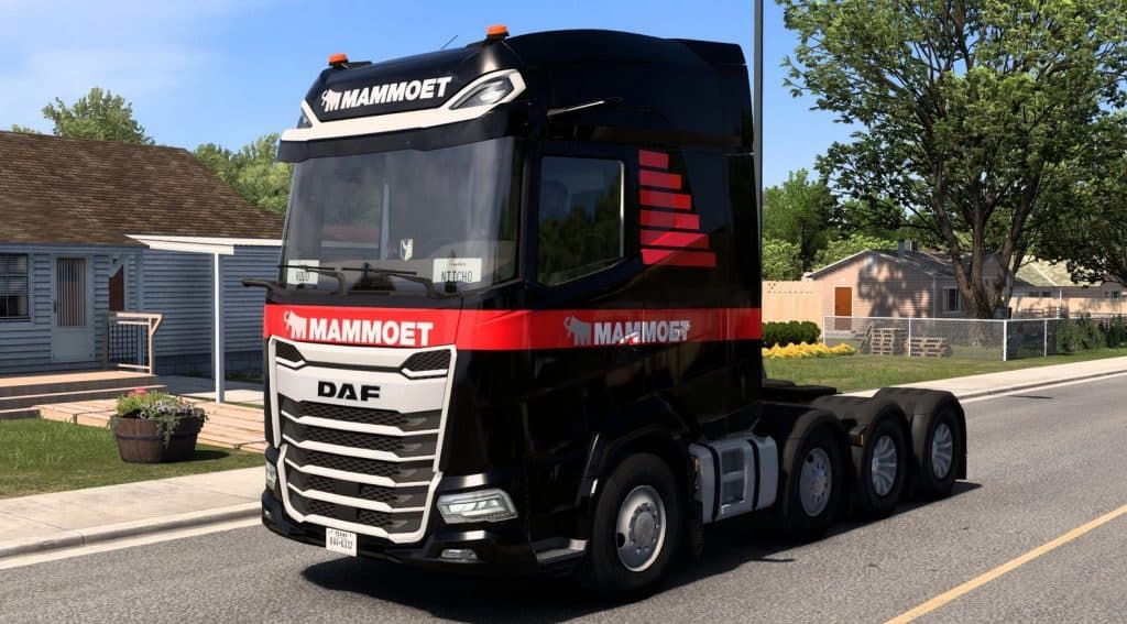 DAF 2025 ATS 28 02 2025 v1.0 1.54 | American Truck Simulator Mod