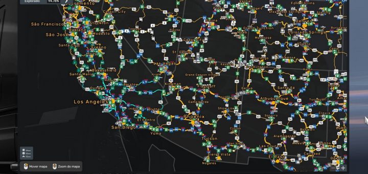 ATS Maps Mods | American Truck Simulator Map Mod Download