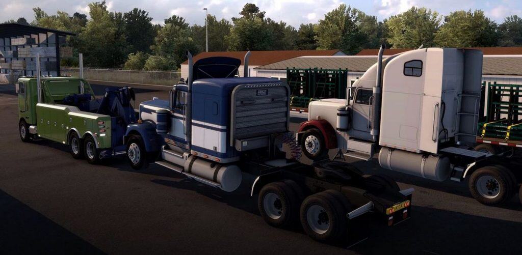 Wrecker Addon v1.1 (2) - American Truck Simulator mod | ATS mod