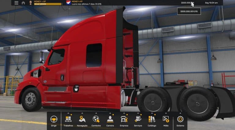XP AND MONEY ATS 02 03 2025 1.0 1.54 | American Truck Simulator Mod