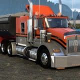 Custom KW T800 v1.54 | American Truck Simulator Mod