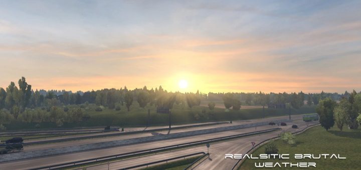 American Truck Simulator Weather Mods | ATS Weather Mod
