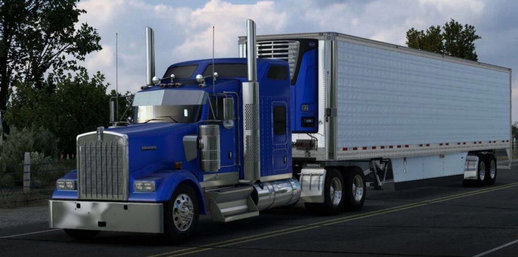 Vanguard Reefer Trailer v1.2 1.54 | American Truck Simulator Mod