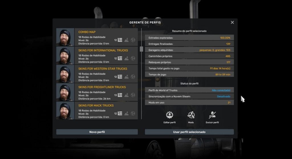 ALL PROFILES ATS 05 06 2025 1.0 1 (1) - American Truck Simulator mod ...