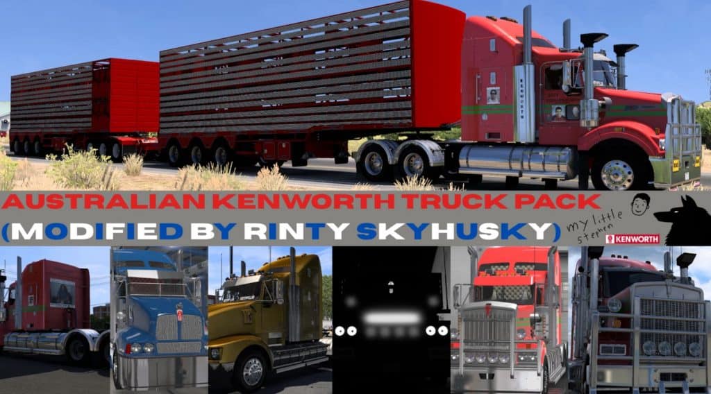 Australian Kenworth Truck Pack (Modified By Rinty SkyHusky) v1 (1 ...