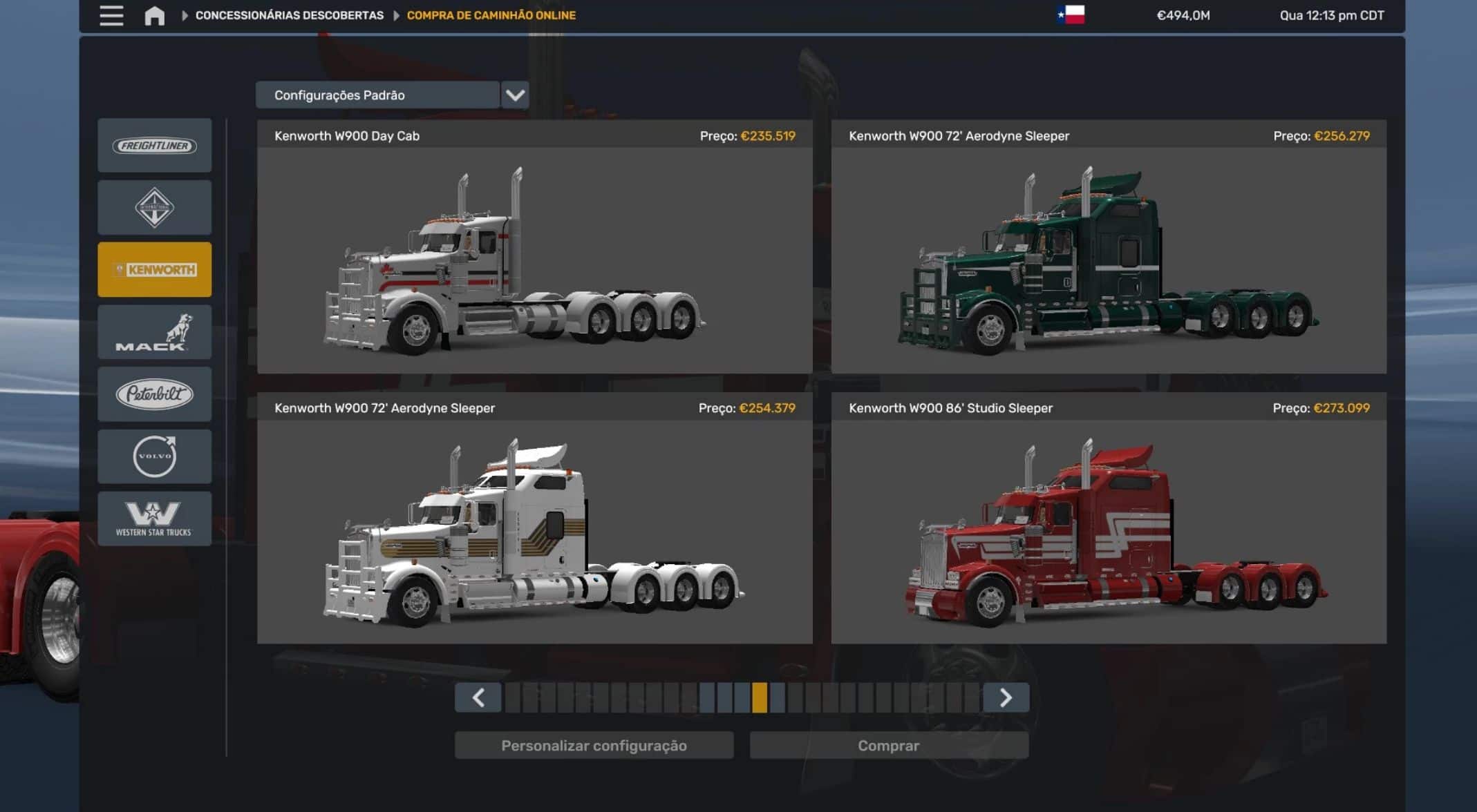 CUSTOMIZED TRUCKS ATS 15 06 2025 1.0 1.54 | American Truck Simulator Mod