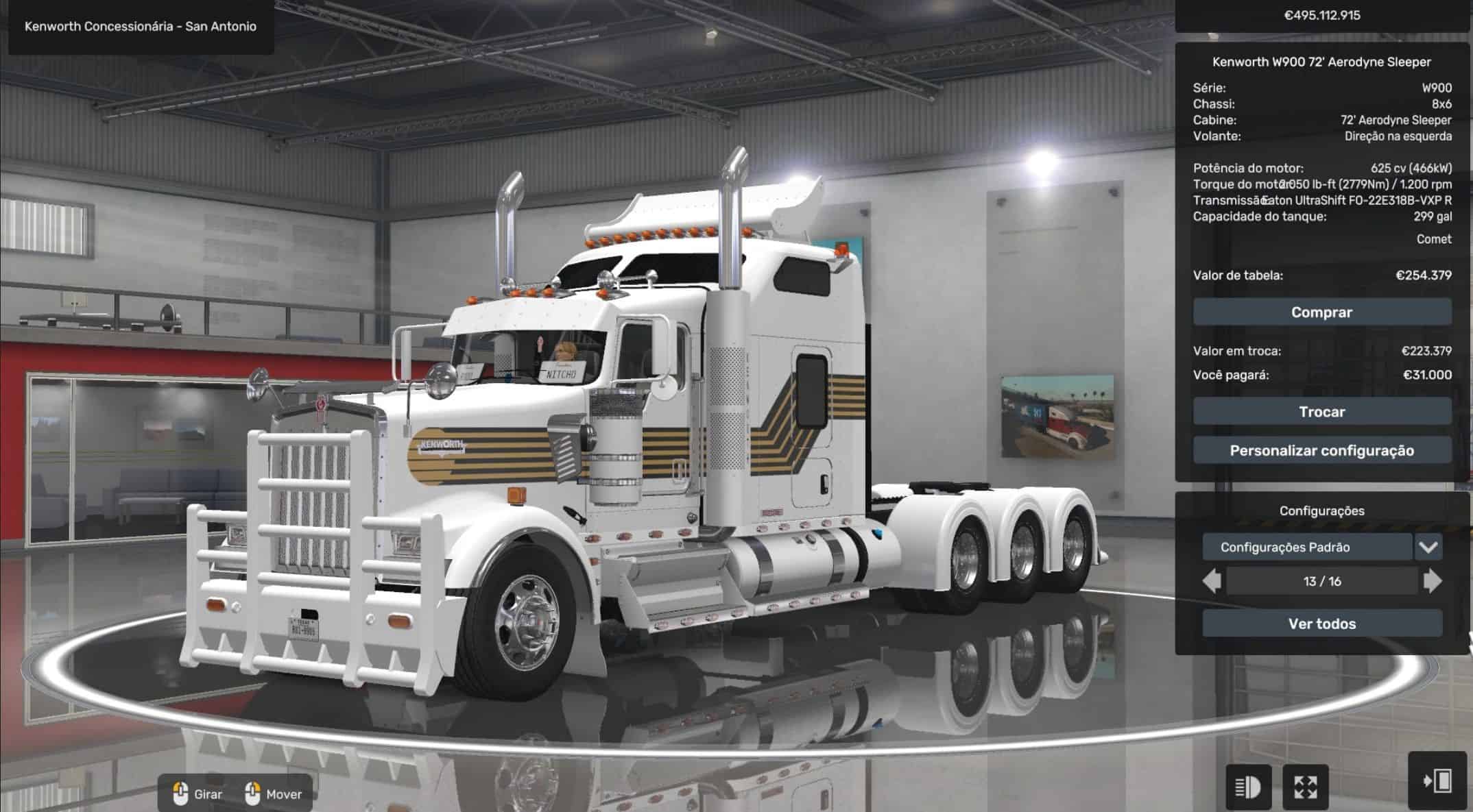 CUSTOMIZED TRUCKS ATS 15 06 2025 1.0 1.54 | American Truck Simulator Mod