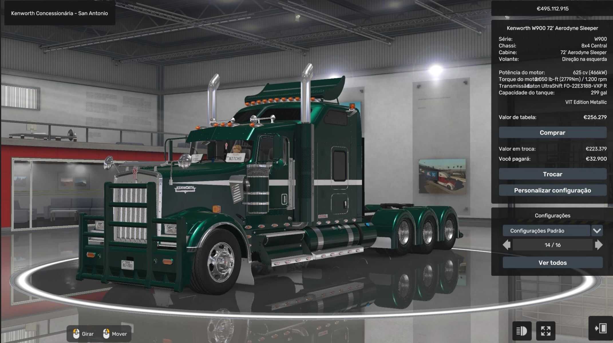 CUSTOMIZED TRUCKS ATS 15 06 2025 1.0 1.54 | American Truck Simulator Mod