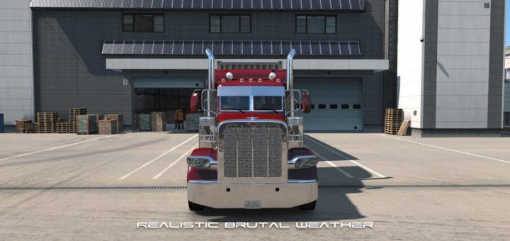 Realistic Brutal Graphics & Weather v8.71.55 | American Truck Simulator Mod