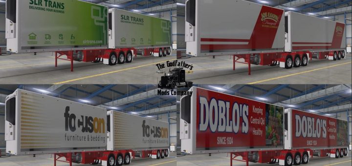 ATS Trailer Skins Mods | American Truck Simulator Trailer Skin Mod