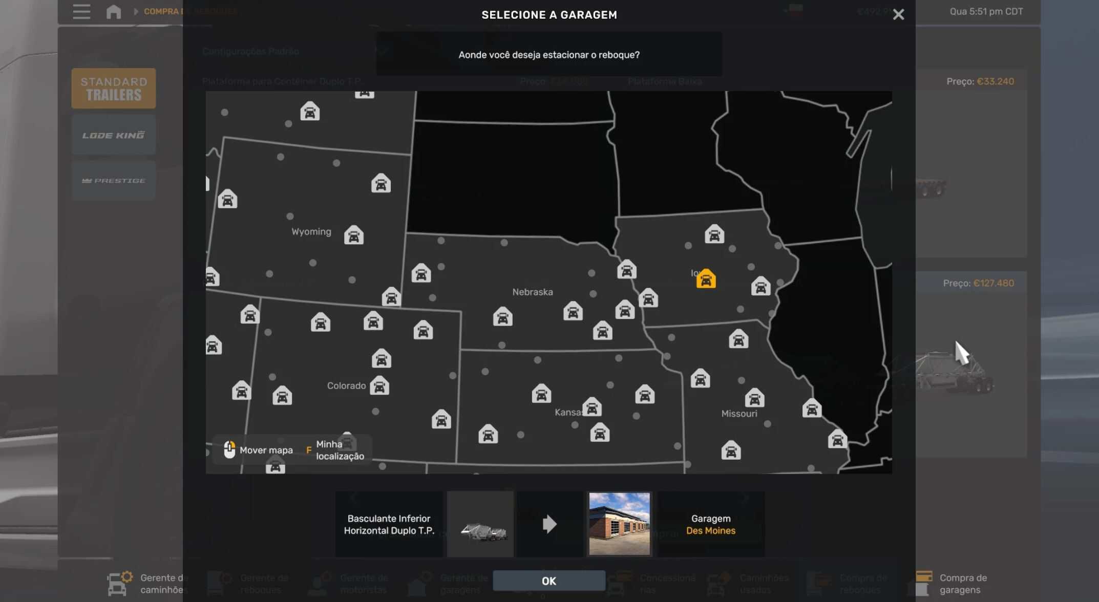 ALL TRAILERS UNLOCKED ATS 18 07 2025 1.0 1.55 | American Truck Simulator Mod