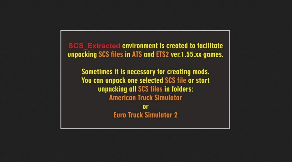 SCS Extracted 2 1.55 | American Truck Simulator Mod
