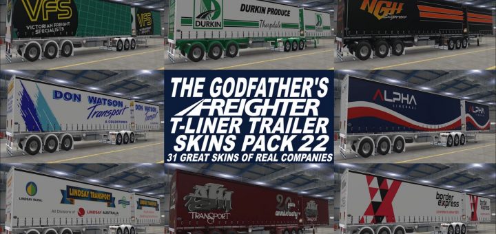 ATS Trailer Skins Mods | American Truck Simulator Trailer Skin Mod