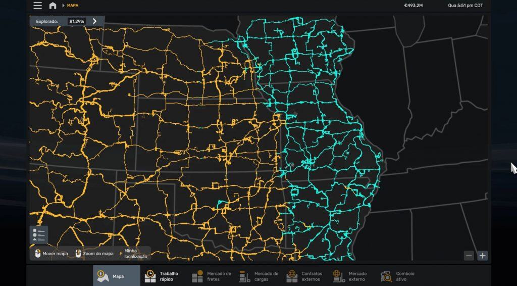 UNDISCOVERED MAP + ULTRA ZOOM ATS 18 07 2025 v1.0 1 (1) - American Truck Simulator mod | ATS mod