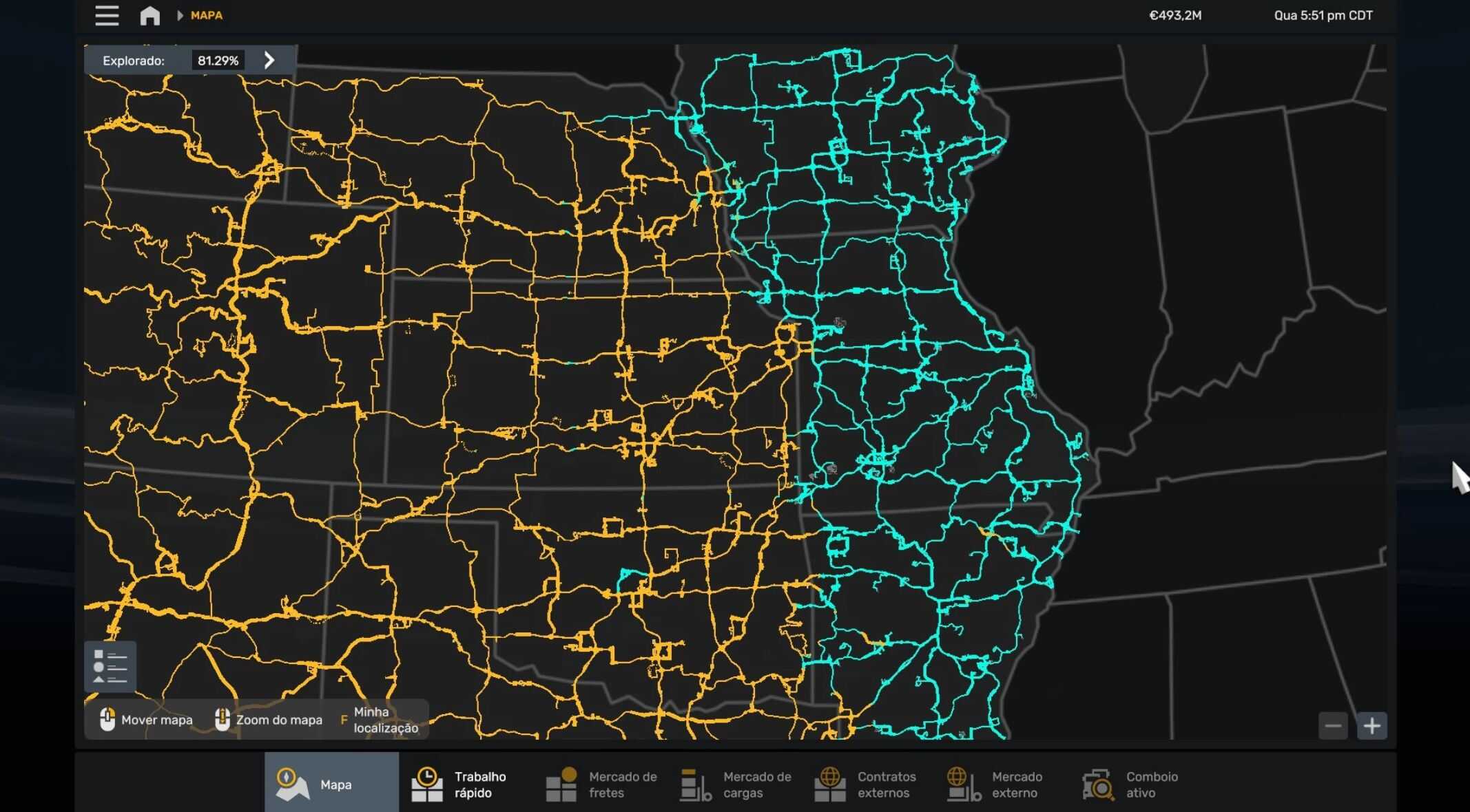 UNDISCOVERED MAP + ULTRA ZOOM ATS 18 07 2025 v1.0 1 (1) - American Truck Simulator mod | ATS mod