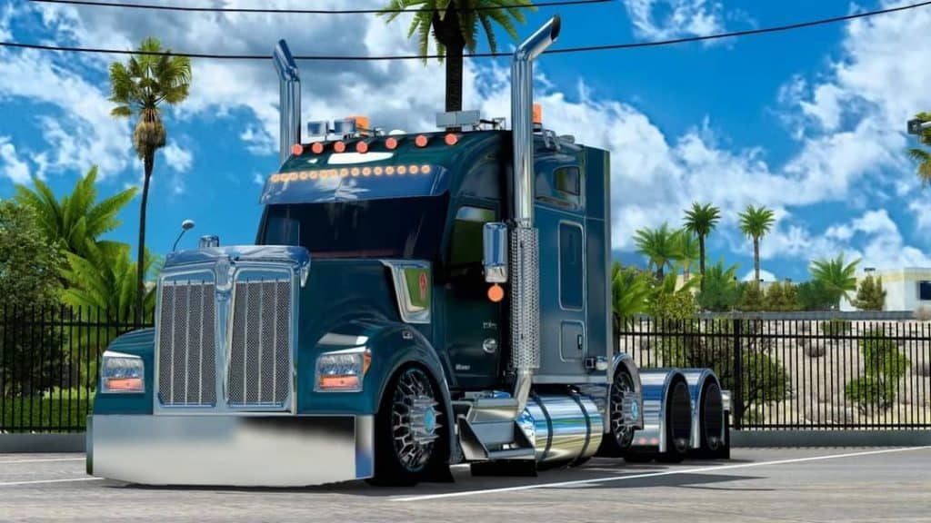 Alka Customs Trucks Kenworth W990 v1 (3) - American Truck Simulator mod ...