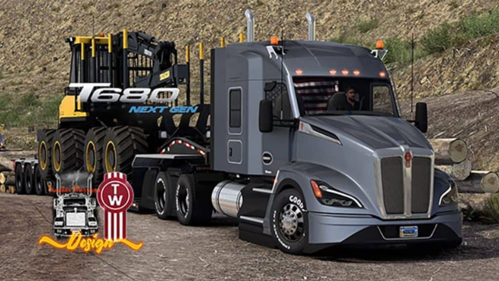 Kenworth T680 Next Gen v1.6 | American Truck Simulator Mod