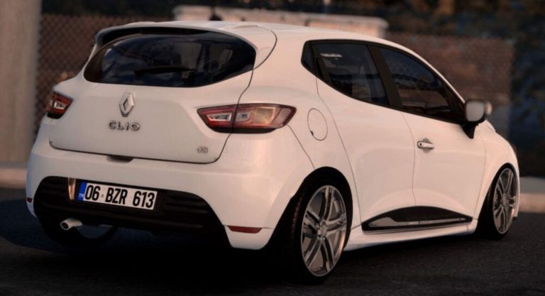 Renault Clio IV 1 (2) - American Truck Simulator mod | ATS mod