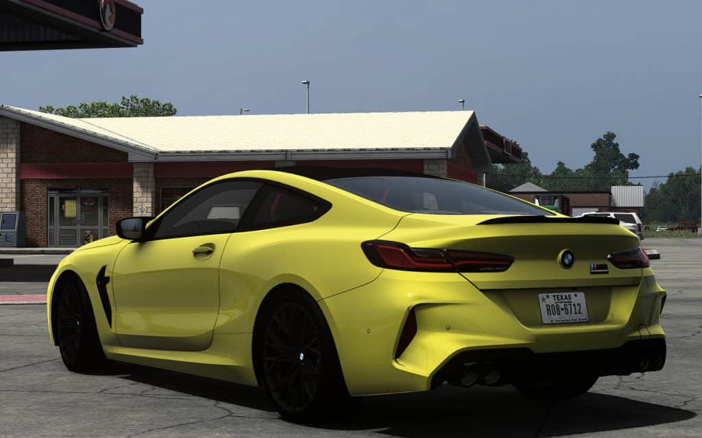 BMW M8 F92 V1.7 1 (4) - American Truck Simulator mod | ATS mod