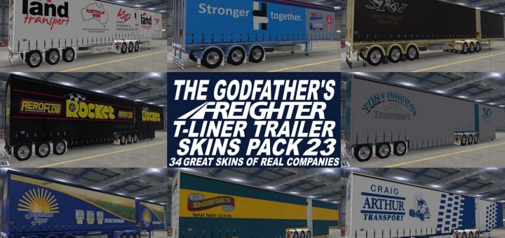 ATS Trailer Skins Mods | American Truck Simulator Trailer Skin Mod