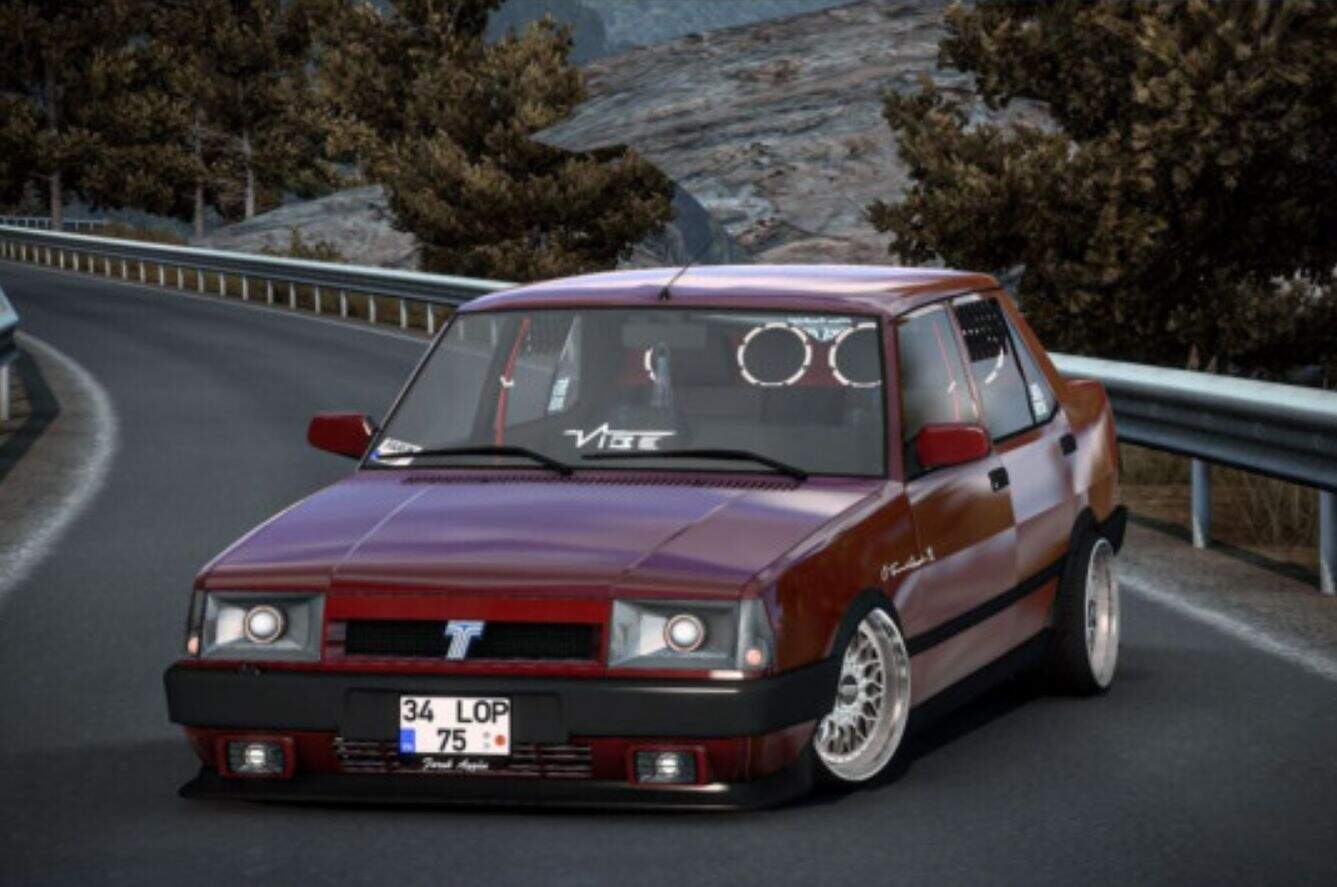 Tofaş Doğan SLX 1 (2) - American Truck Simulator mod | ATS mod