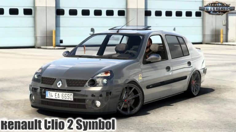 Renault Clio 2 Symbol + Interior v1R160 (1.57.x) | American Truck ...