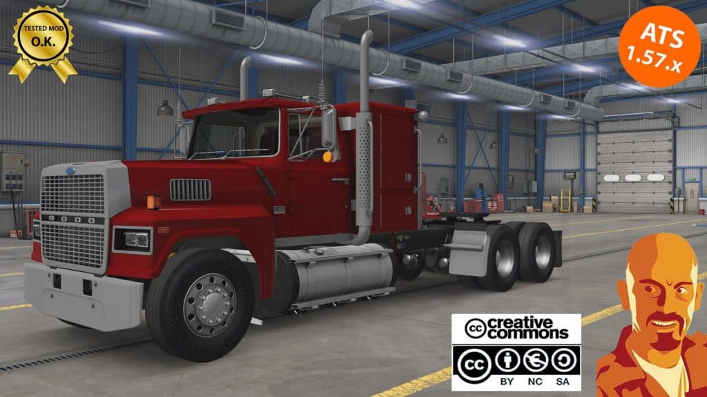 FORD LTL 9000 v3.0 ATS 1.57.x 3.0 | American Truck Simulator Mod