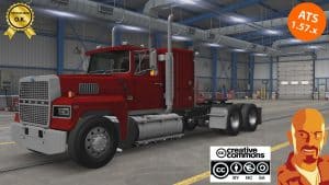 FORD LTL 9000 v3.0 ATS 1.57.x | American Truck Simulator Mod