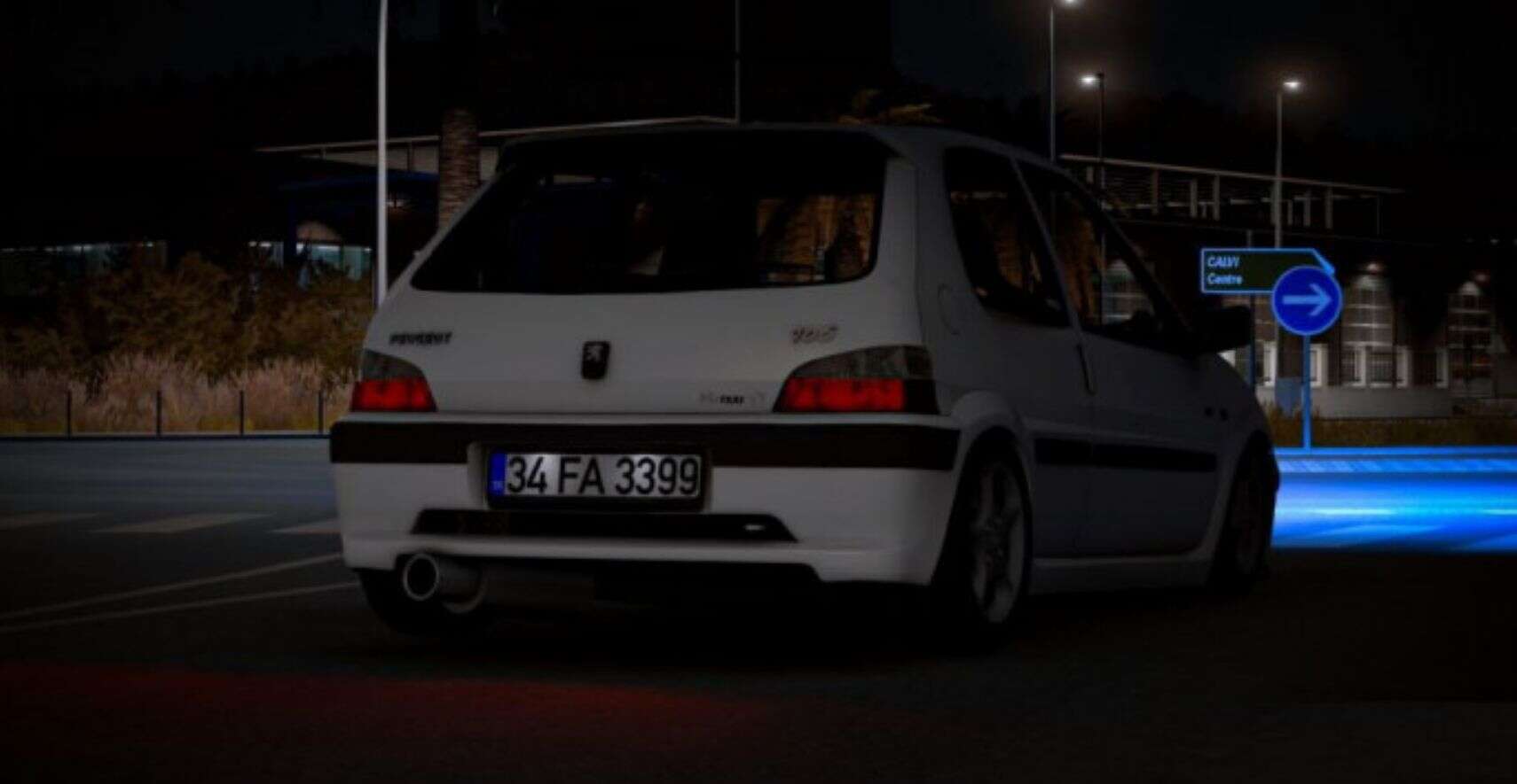Peugeot 106 GTİ + Varex Sound v3.0 | American Truck Simulator Mod
