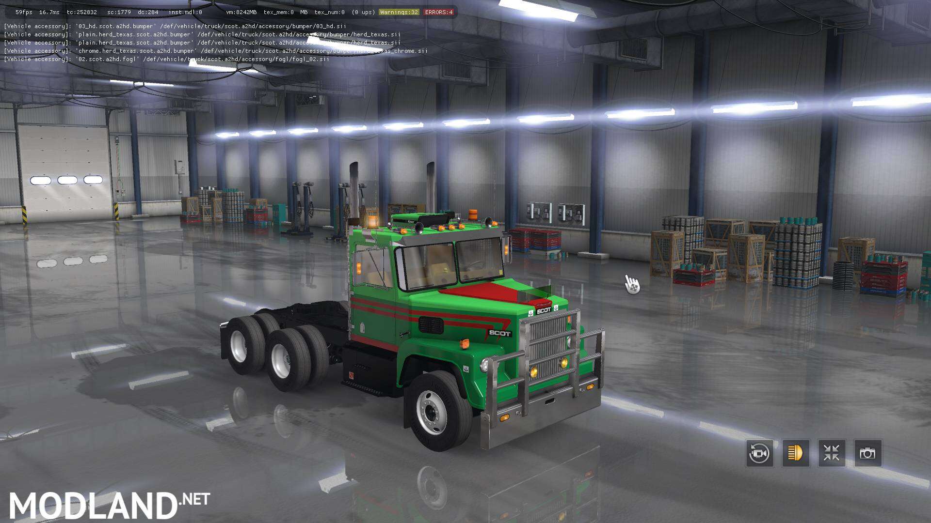 Scot A2HD v2.2.7 | American Truck Simulator Mod