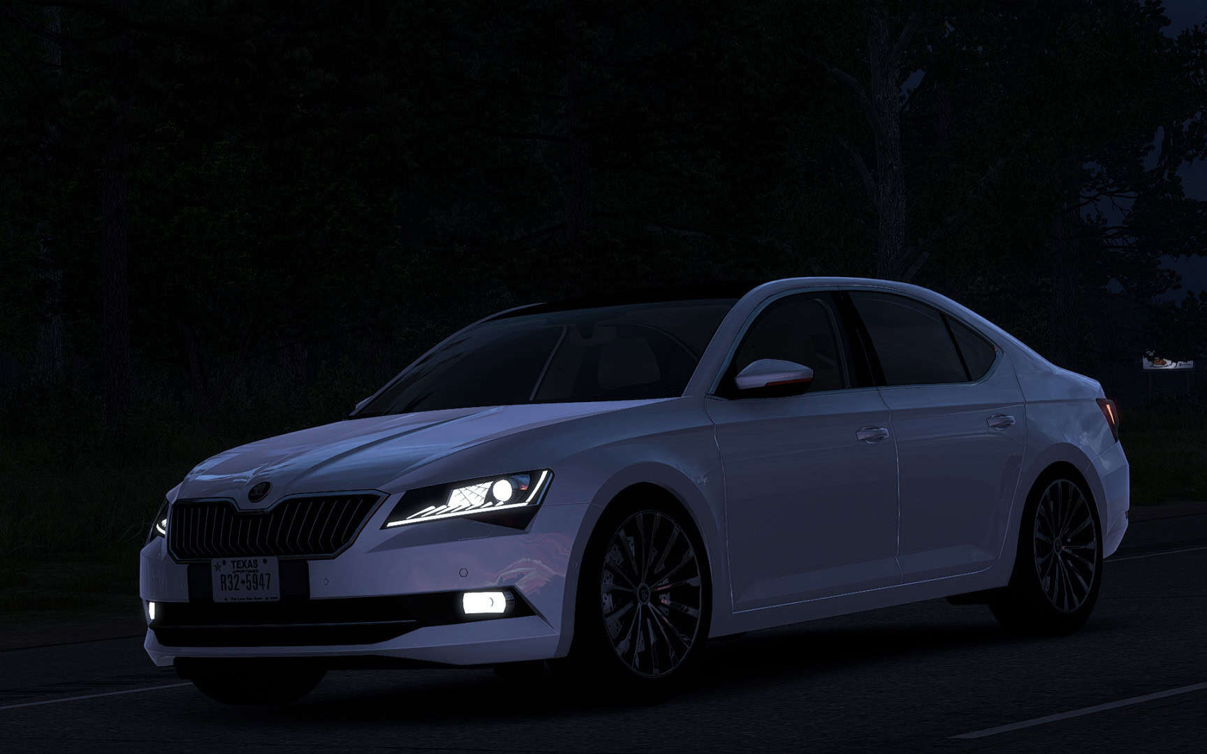 Skoda Superb B8 2017 V5.3 1.57 5.3 | American Truck Simulator Mod