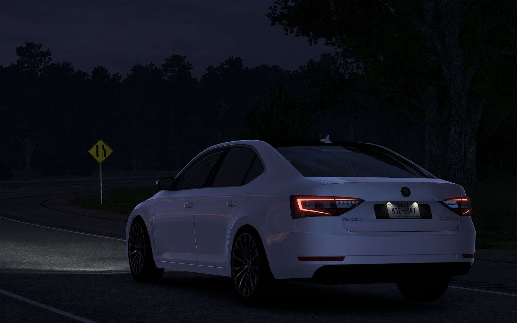 Skoda Superb B8 2017 V5.3 1.57 5.3 | American Truck Simulator Mod