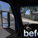 True Mirror FOV v1.57 (1.57.x) | American Truck Simulator Mod