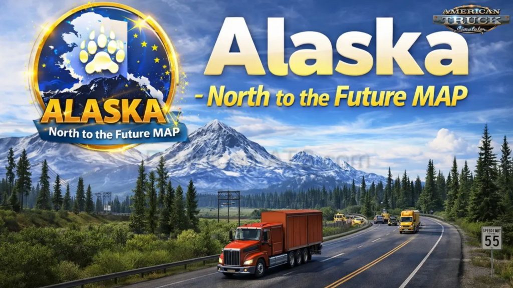 Alaska - North to the Future Map v0.8.6 (1.57.x) | American Truck ...